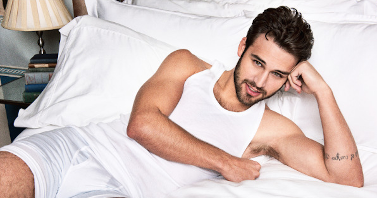 my new plaid pants: Good Morning, Gratuitous Ryan Guzman