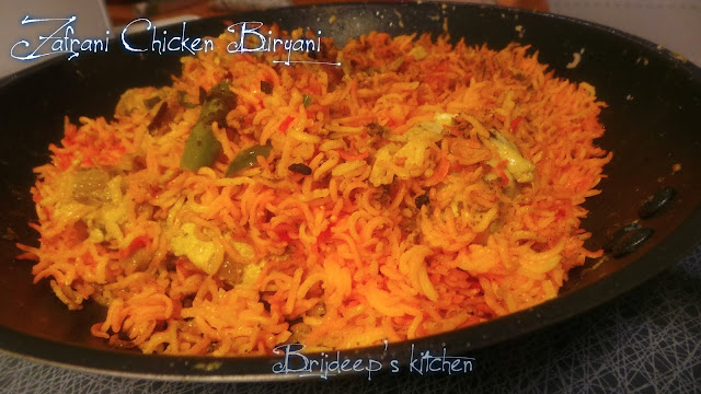 Effervescence: Zafrani Chicken Biryani