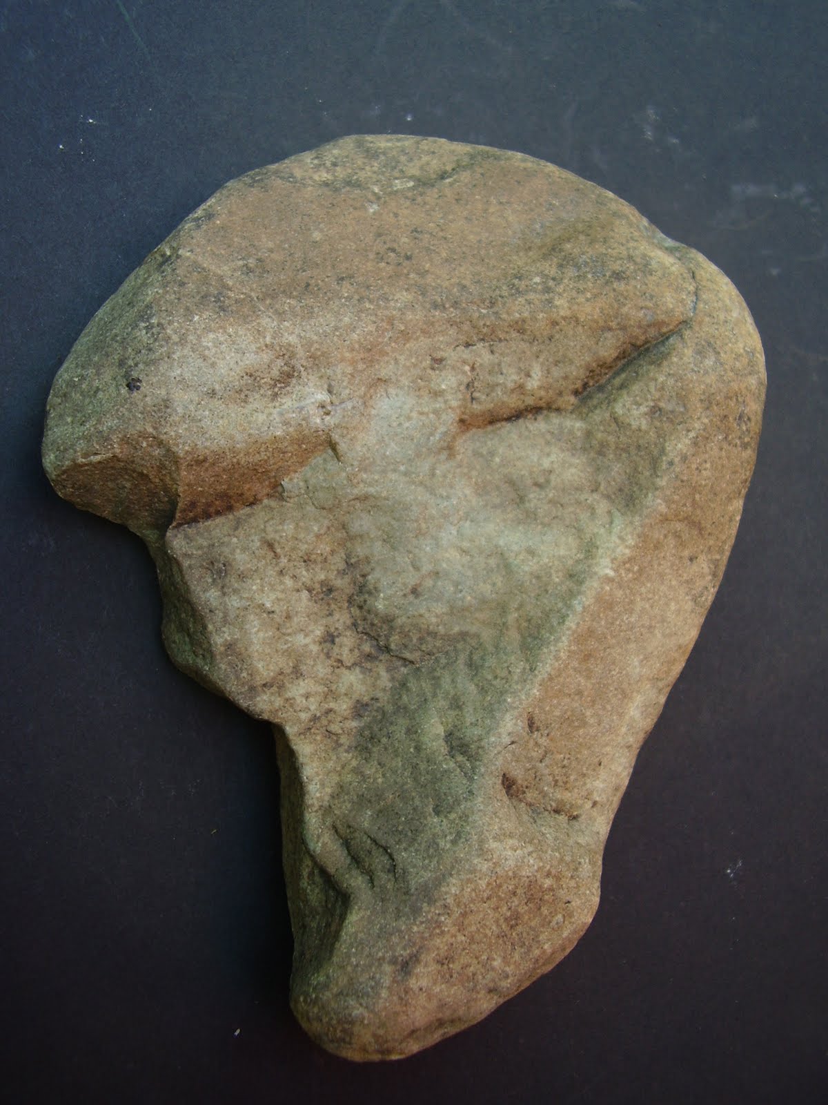 Archaeology of Portable Rock Art: Crude cobble tool may have been ...