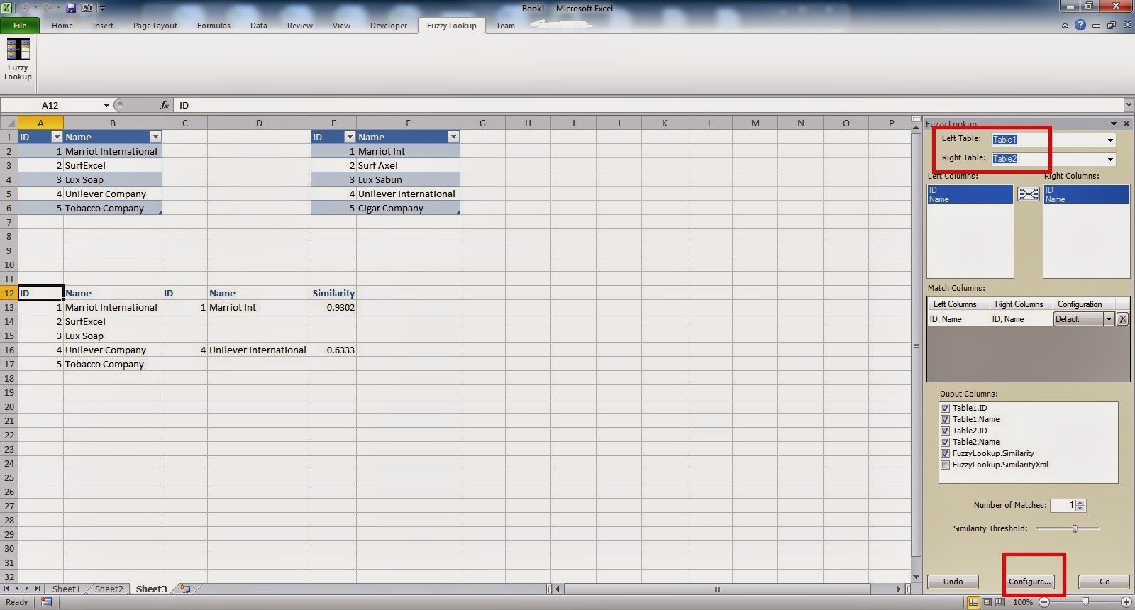 Amiq's Excel Learning: Excel 2010: Fuzzy Lookup Add-In (Approximate ...