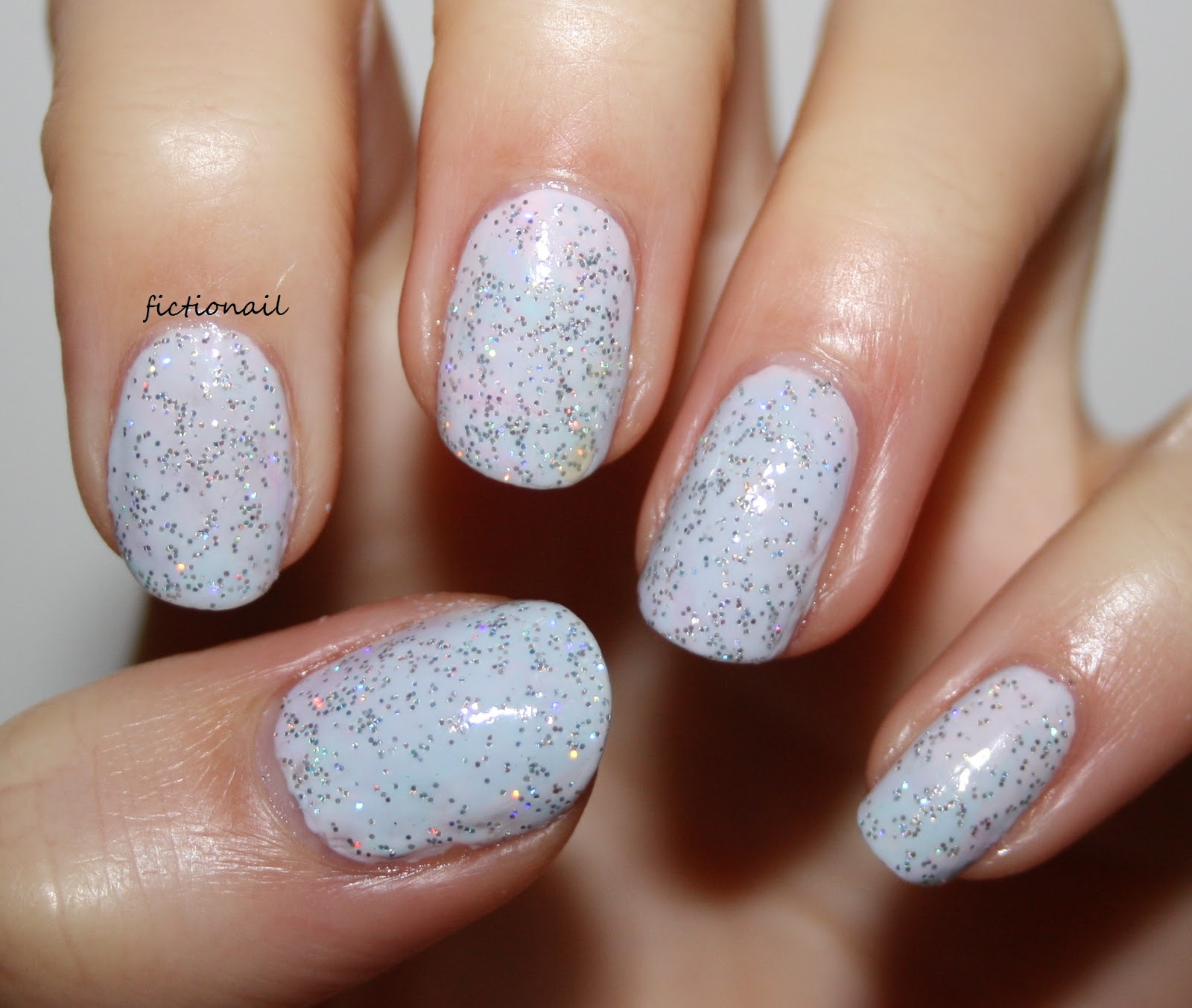 Glitter Pastel Nails