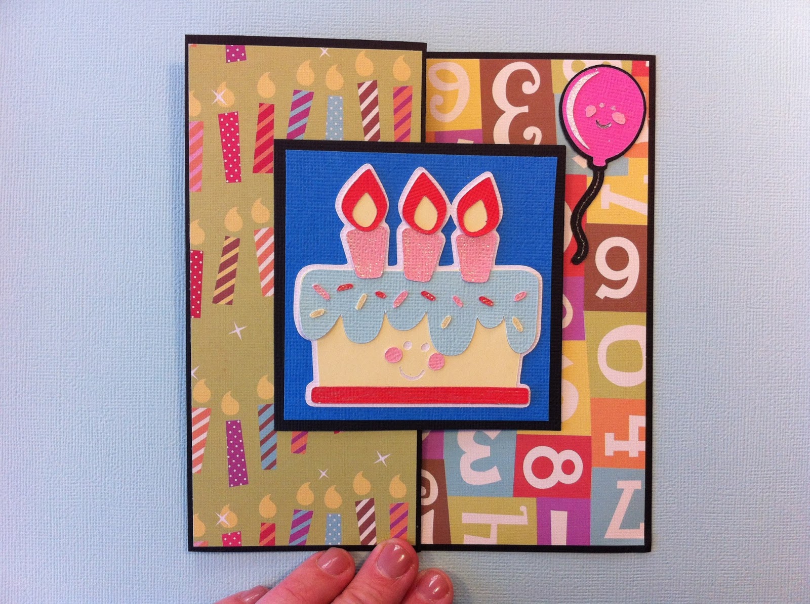 Pumpkin Spice & Everything Nice: S Fold Card: Birthday Cake