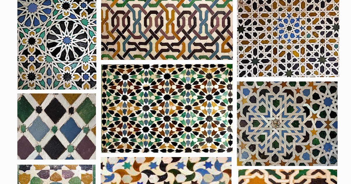 The Geometry in Alhambra of Granada.