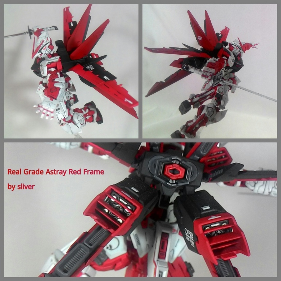 Custom Build: RG 1/144 Gundam Astray Red Frame + Flight Unit
