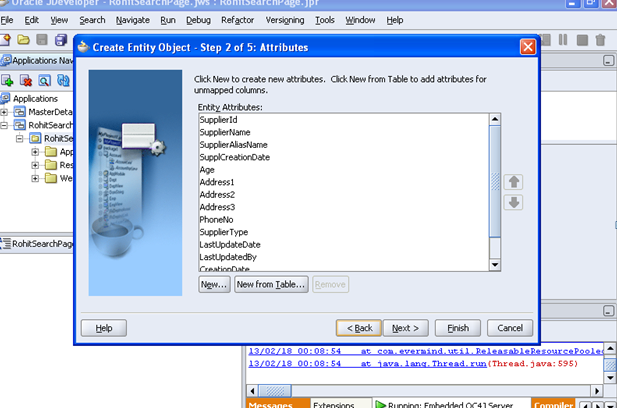 Oracle Application's Blog: How to Create Search Page In OAF