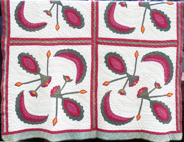 Barbara Brackman's MATERIAL CULTURE: Applique: At One With Nature