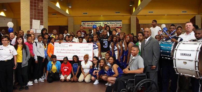 supic: My alma mater,A.Maceo Smith receives $10,000 check from Frito ...
