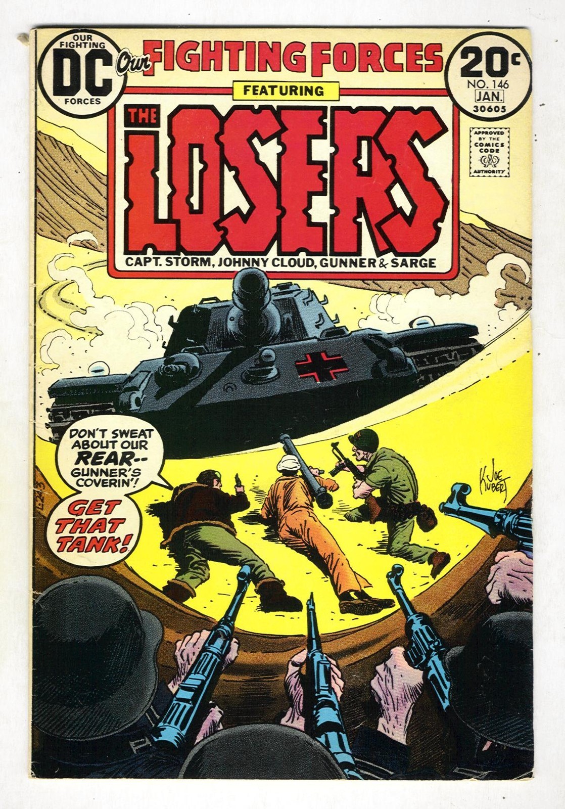 Silver and Bronze Age Subjects: DC Big 5 War Comics: Our Fighting Forces