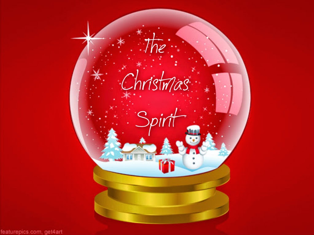 UP & DOWN WITH LIFE - What a ride!: THE CHRISTMAS SPIRIT