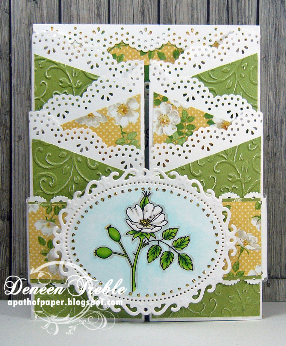 A Path of Paper: Cuttlebug Mania Fun-Fold Card