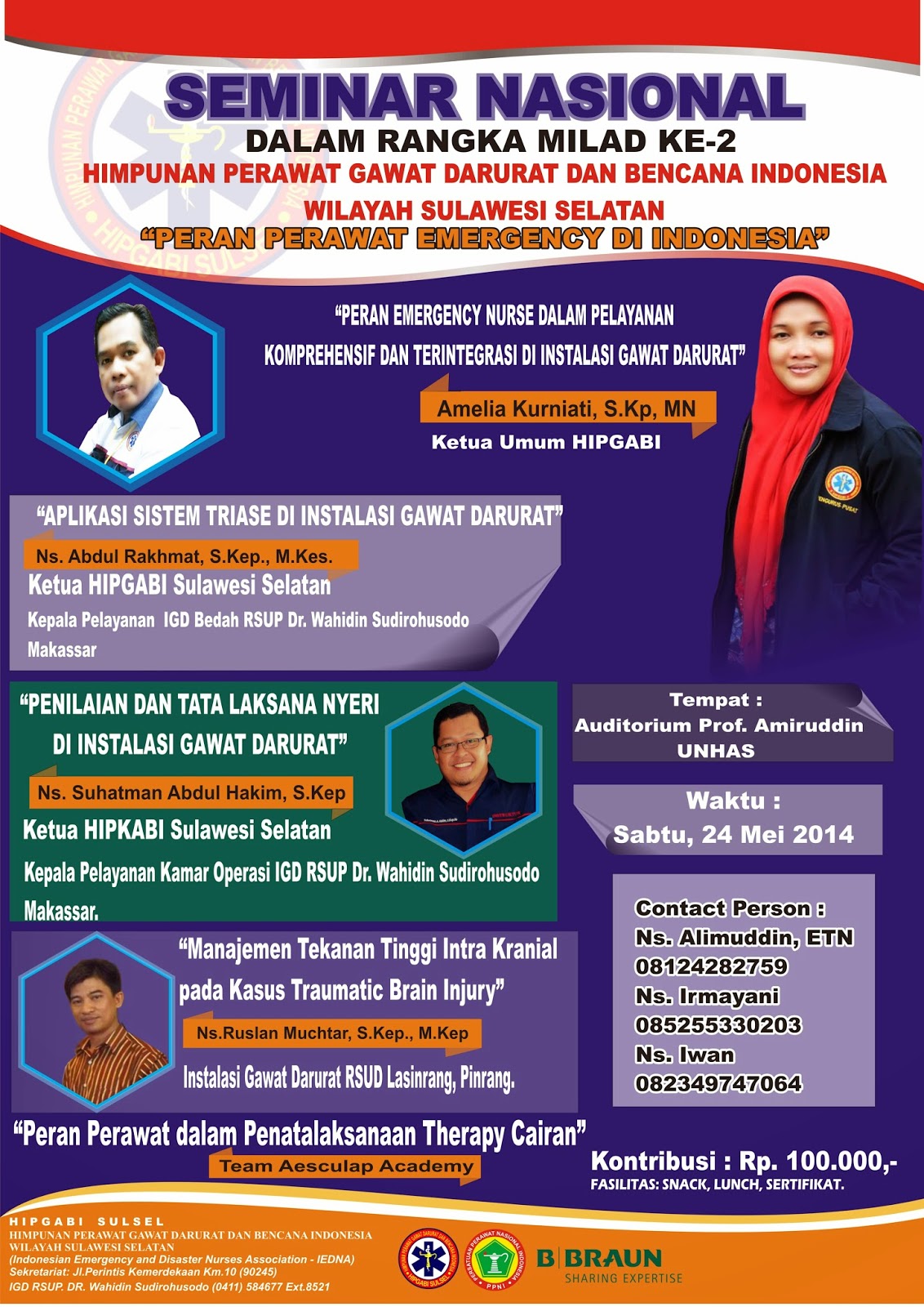 HIPGABI SULSEL: SEMINAR NASIONAL KEGAWATDARURATAN DAN PELATIHAN ...