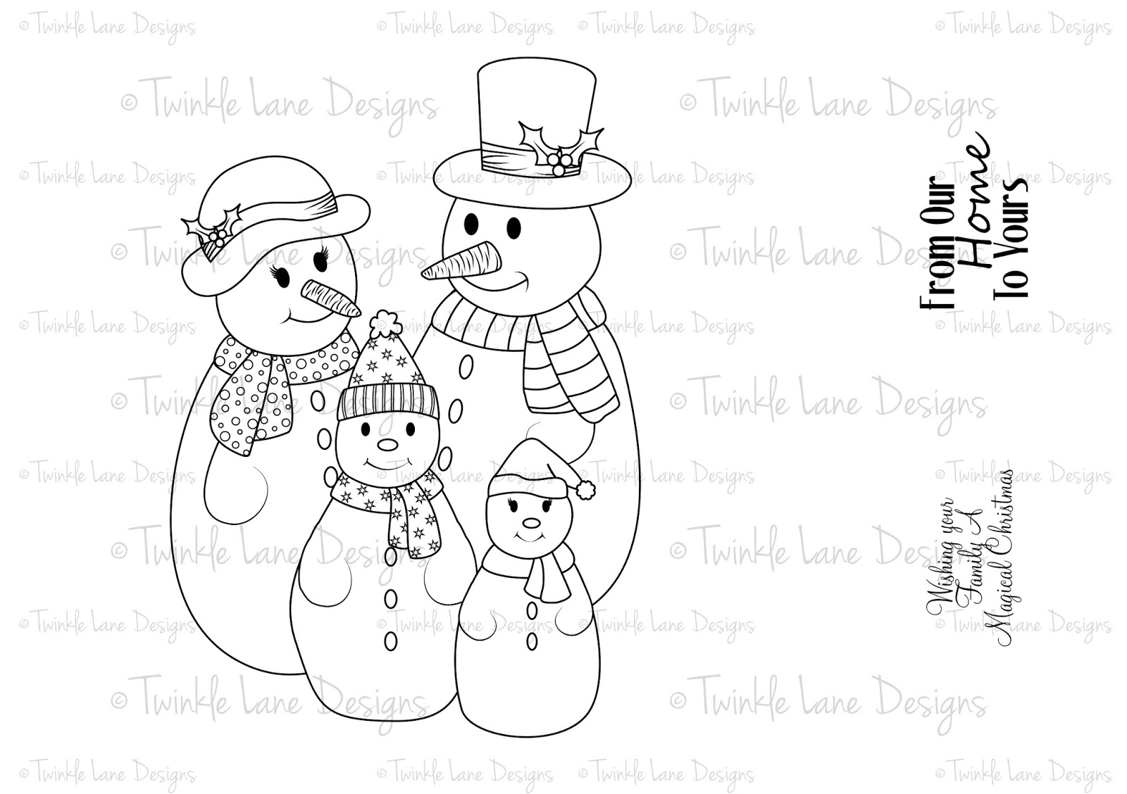 Release #14: Want To Build A Snow Family?