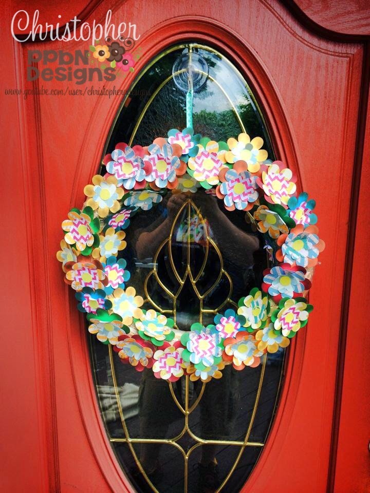 PPbN Designs Blog: Summer Wreath