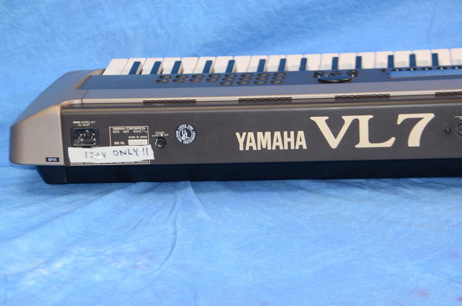 MATRIXSYNTH: YAMAHA VL7 VIRTUAL ACOUSTIC SYNTHESIZER SN KP01657