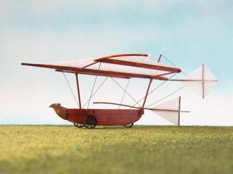 Sir George Cayley's Flying Carriage, 1853 , scratch 1/72nd - Ready for ...