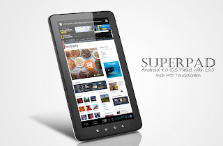 ELECTRONICS & GADGETS: Android 4.0 Tablet PC - SuperPad - 10 Inch HD ...