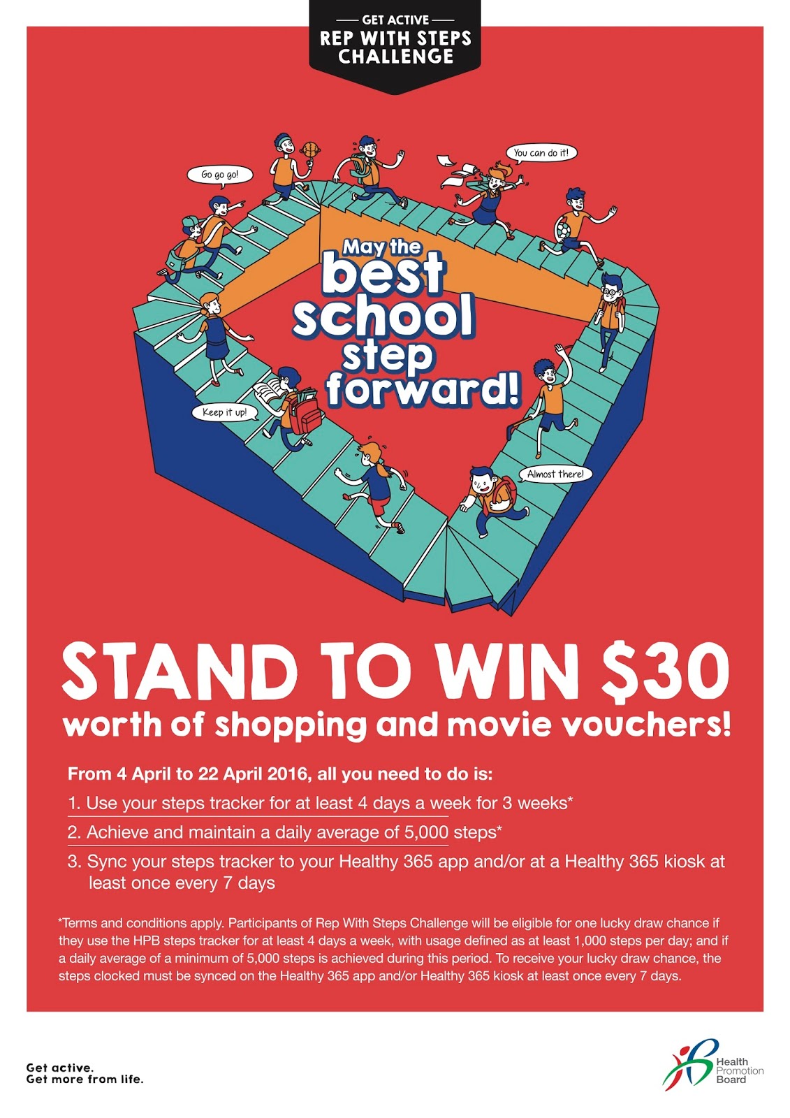 SST Students Blog : Inter School Step Challenge (Rep with Steps)