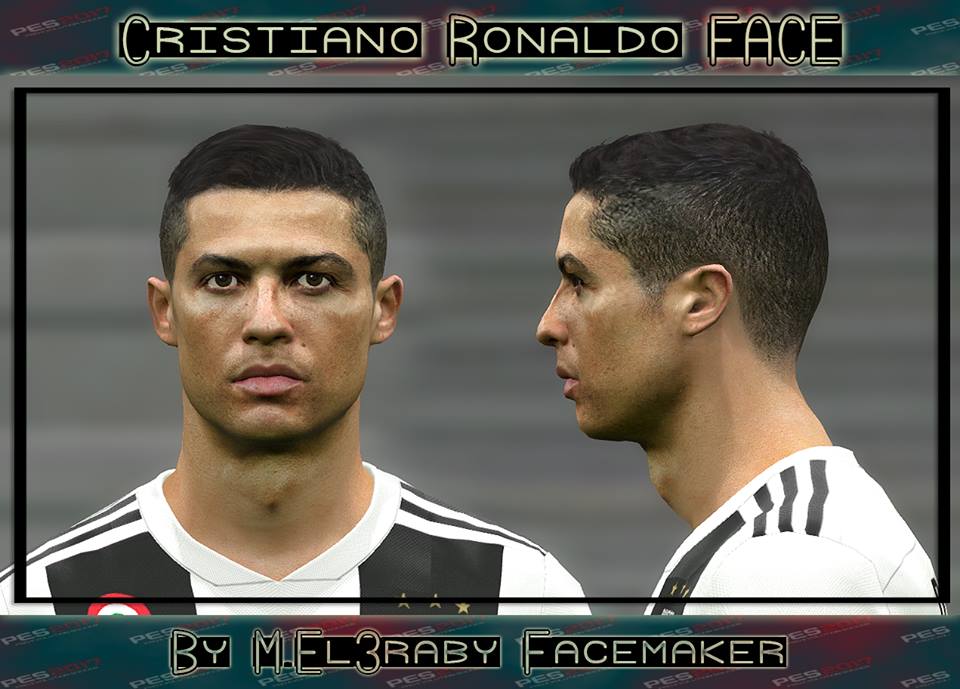 pes-modif: PES 2017 Cristiano Ronaldo face By M.El3raby Facemaker