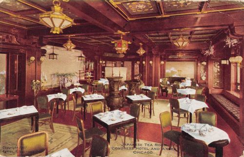 Tea With Friends: Tea Room Postcard #35 -- Japanese Tea Room, Congress ...