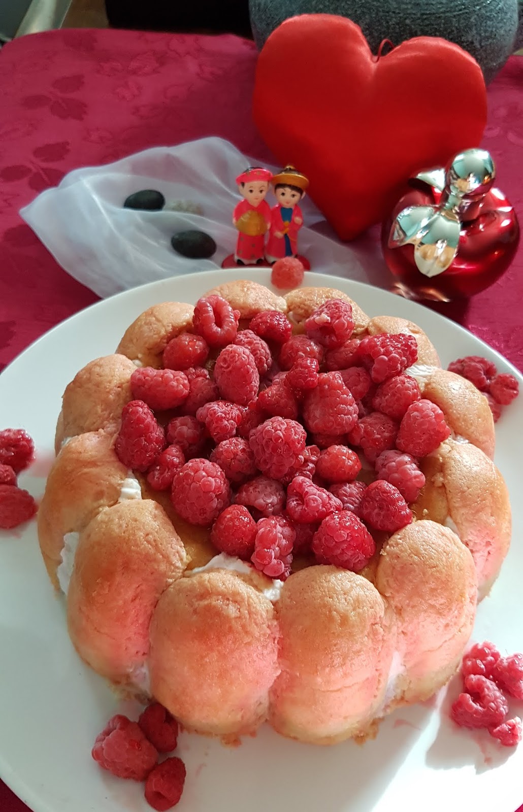 FloViCook: Charlotte aux framboises