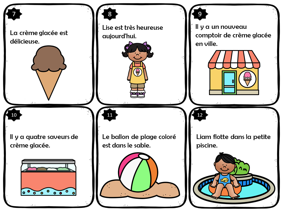 la classe de caro.: Cartes à tâches