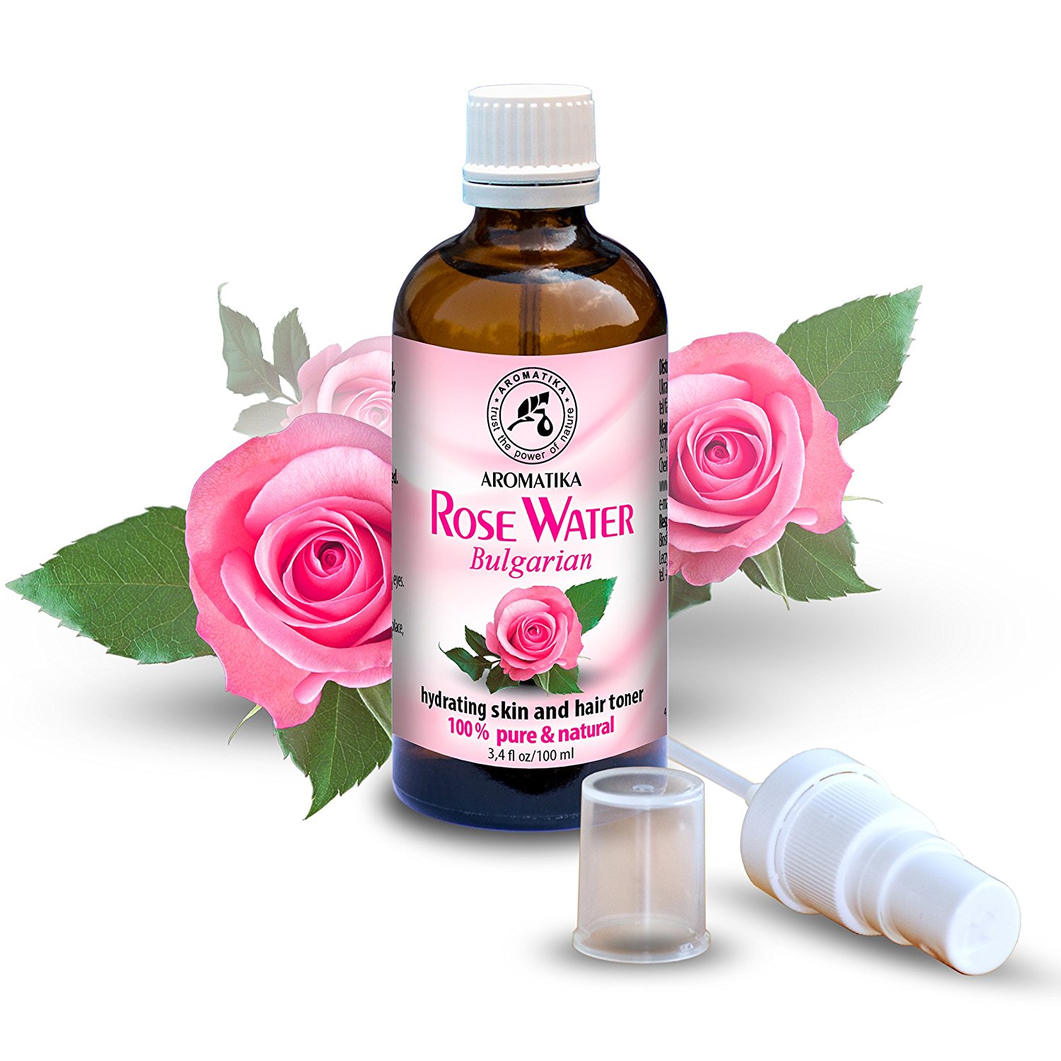 Aromatika Rose Water.