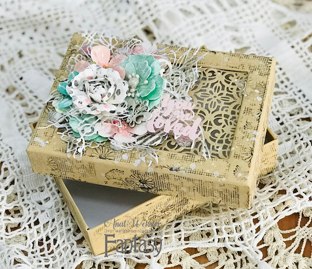 FANTASY: Beautiful Craft Box with Anat. Step by step tutorial