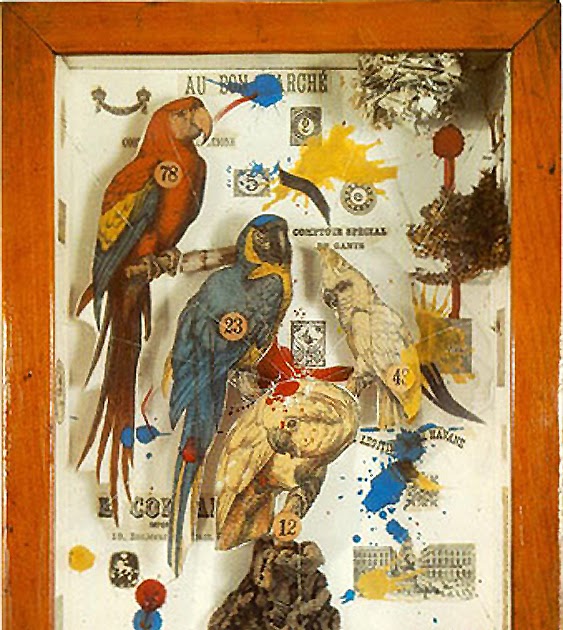 Down and Away: Joseph Cornell Artwork