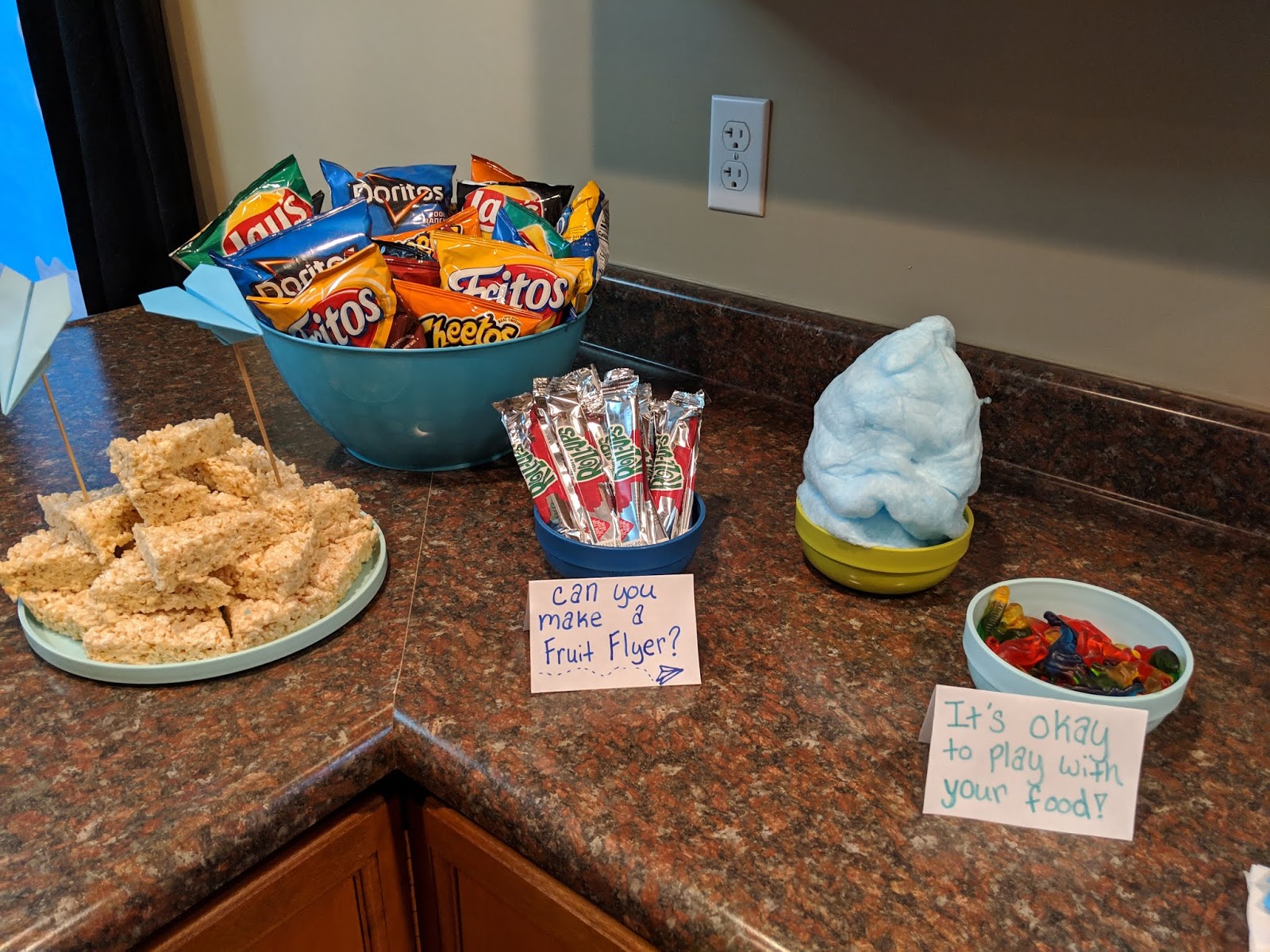 Paper Airplane Birthday Party