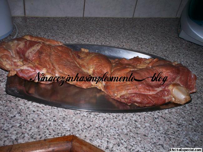 Nina Cozinha Simplesmente: "Carne Defumada Assada"