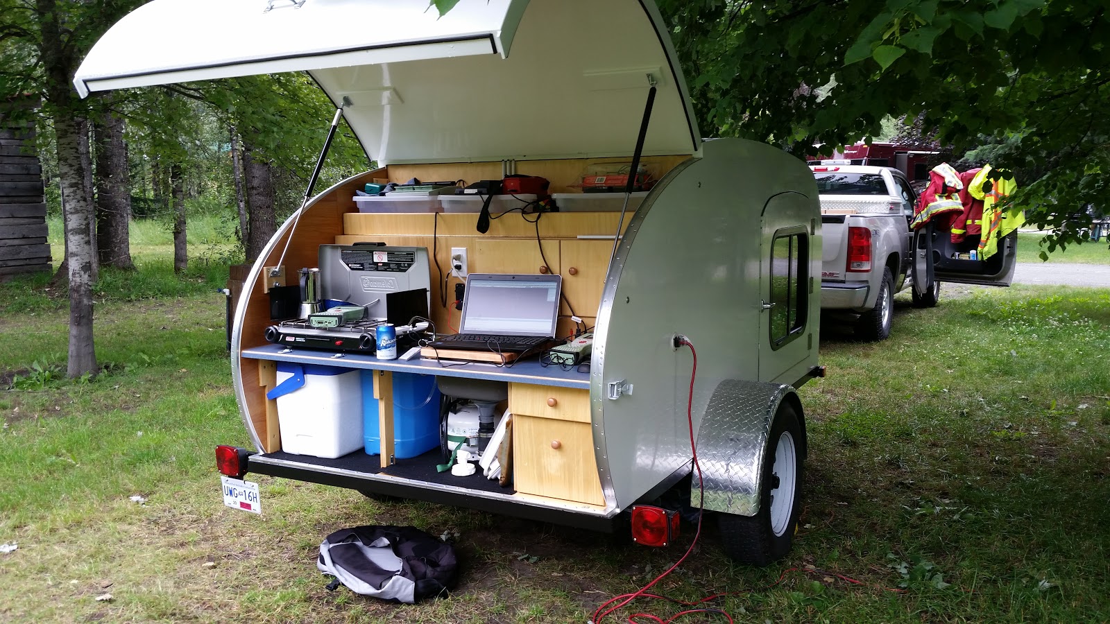 Thunder Egg Camping Trailer Project