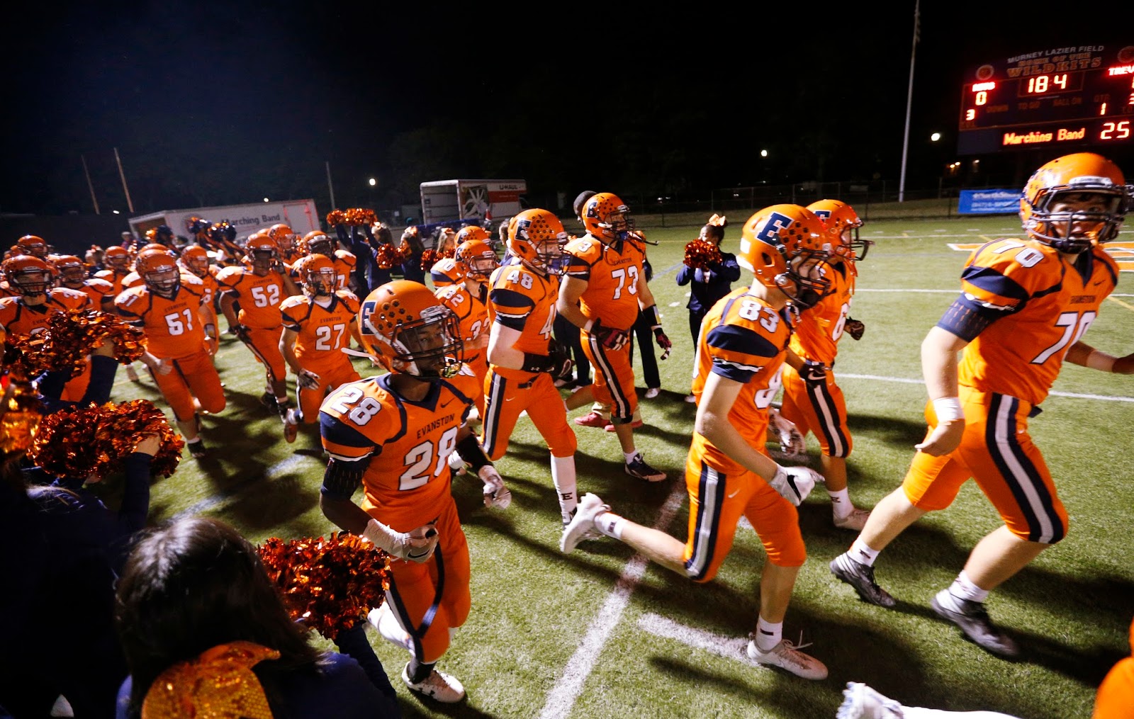 Mark Kodiak Ukena: IHSA Varsity Football: New Trier vs Evanston THS