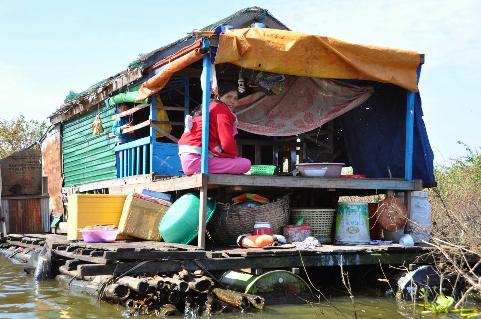 Cambodge, Laos, Vietnam - Ouest Américain (2014): Le village flottant ...