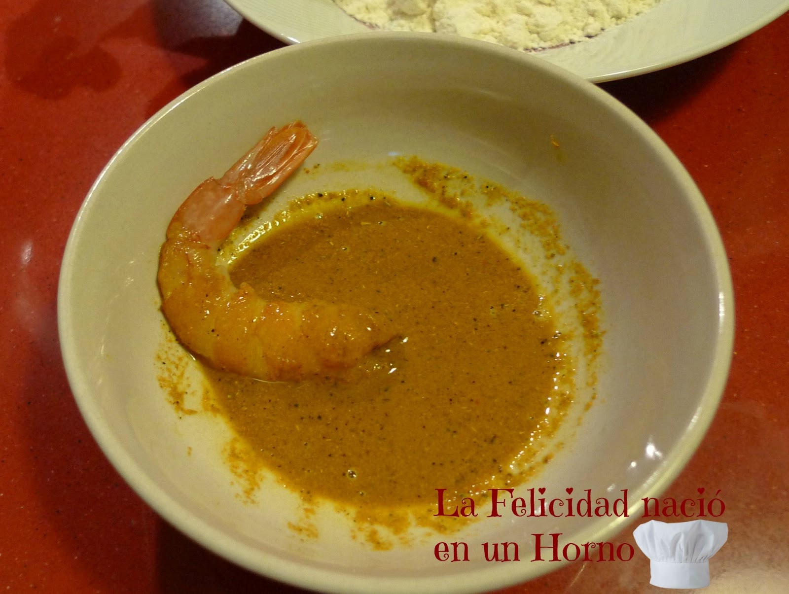 LA FELICIDAD NACIÓ EN UN HORNO: LANGOSTINOS ORIENTALES AL SÉSAMO