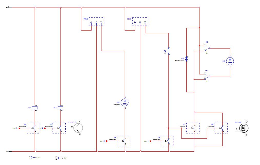 Elektromobiel 2016: Deel 6: Elektrische schema's