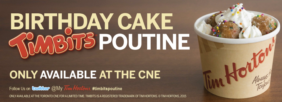 CLICKFLICK.ca: Exclusive Timbits Poutine & Pretzel Donut Sandwich at ...