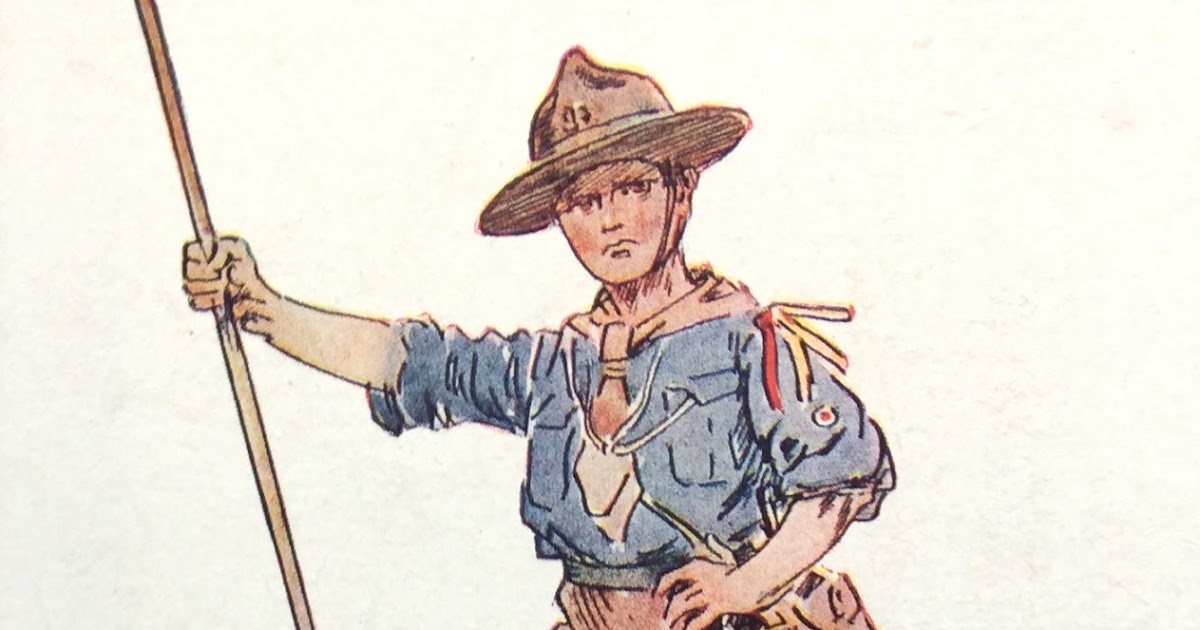 Bedfordshire At War: The Home Front: First Boy Scouts Meeting at Bedford