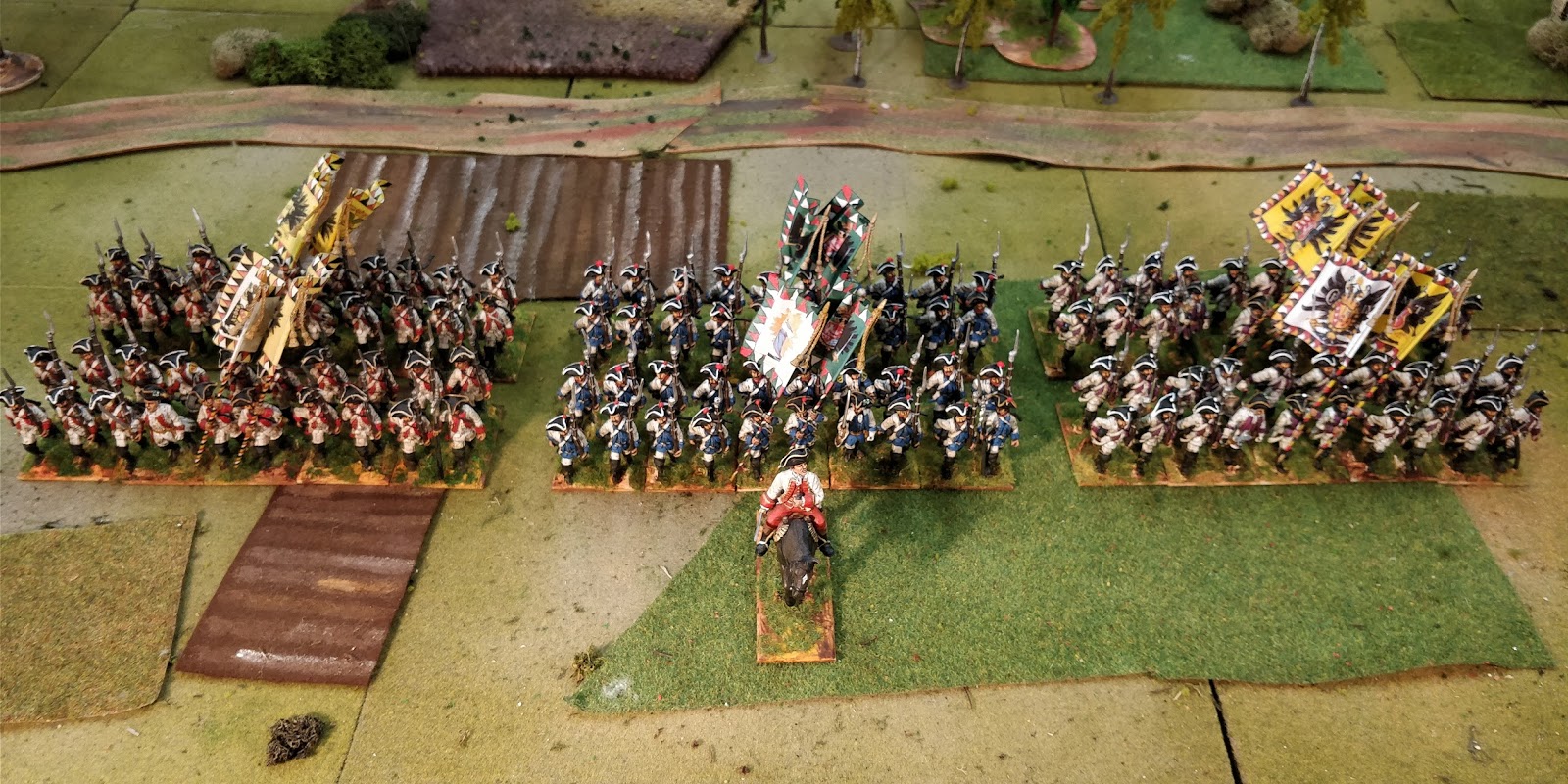 Painting Wargames Figures: 40mm WAS/SYW Austrian IR Prié-Turinetti ...