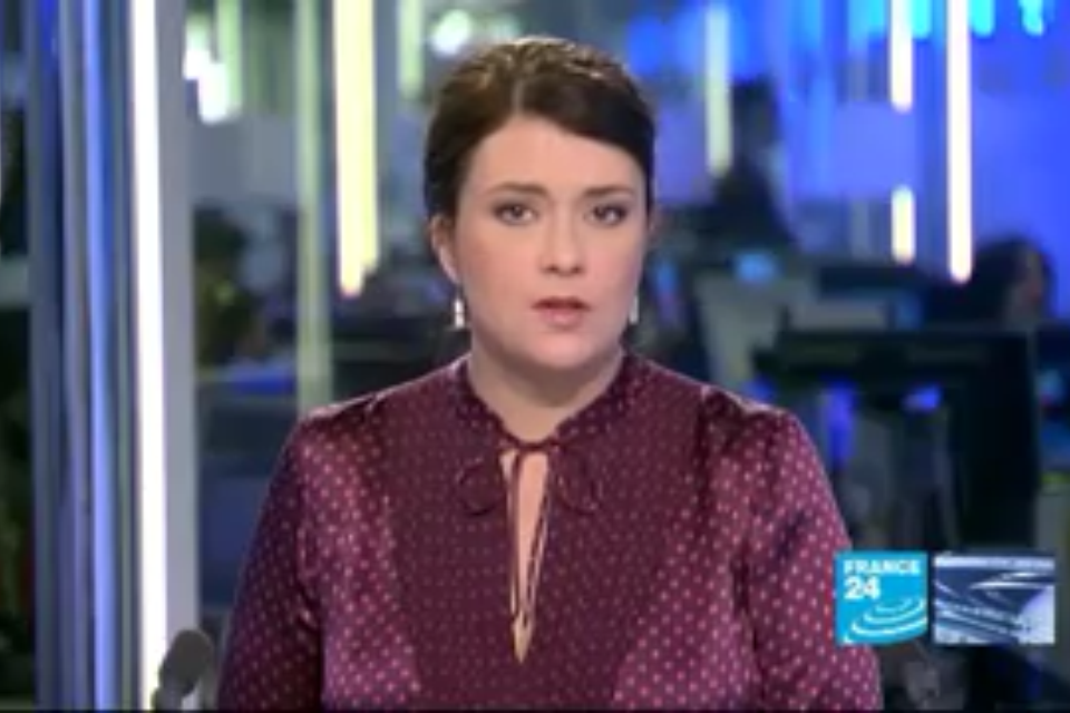vuesalatele: 2012 01 11 @06H00 - AUDREY RACINE, FRANCE 24, LE JOURNAL