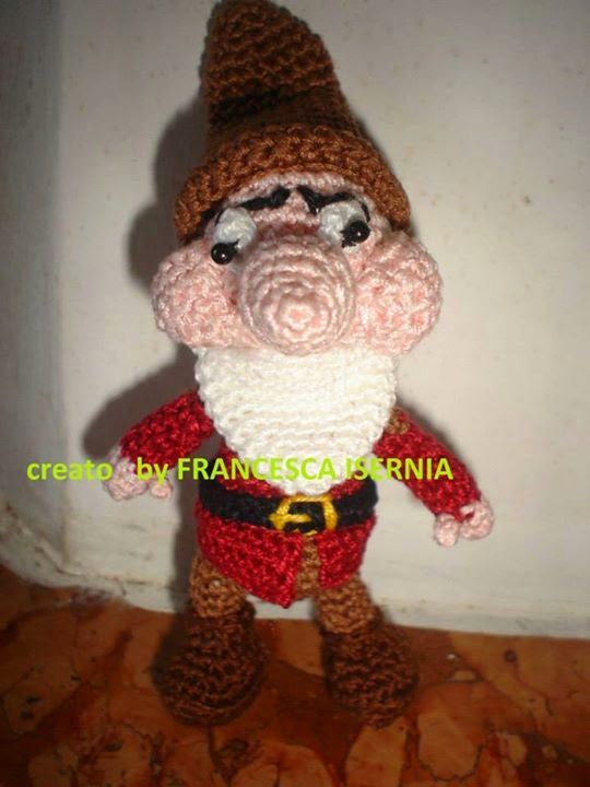 Dony's Creations: Nano Brontolo _ Pattern free italiano di Francesca ...