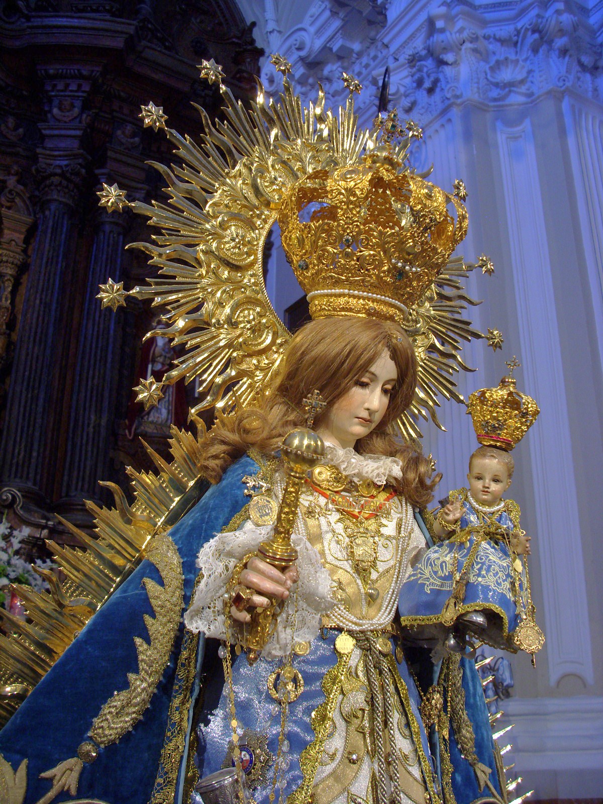 Cofradía de la Purísima Concepción: La Virgen (Fotos)
