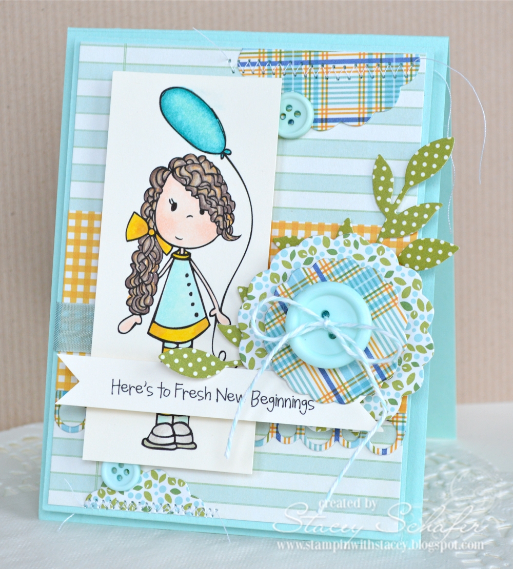 Stacey's Stamping Stage: The Pink Elephant - Spring Theme Challenge