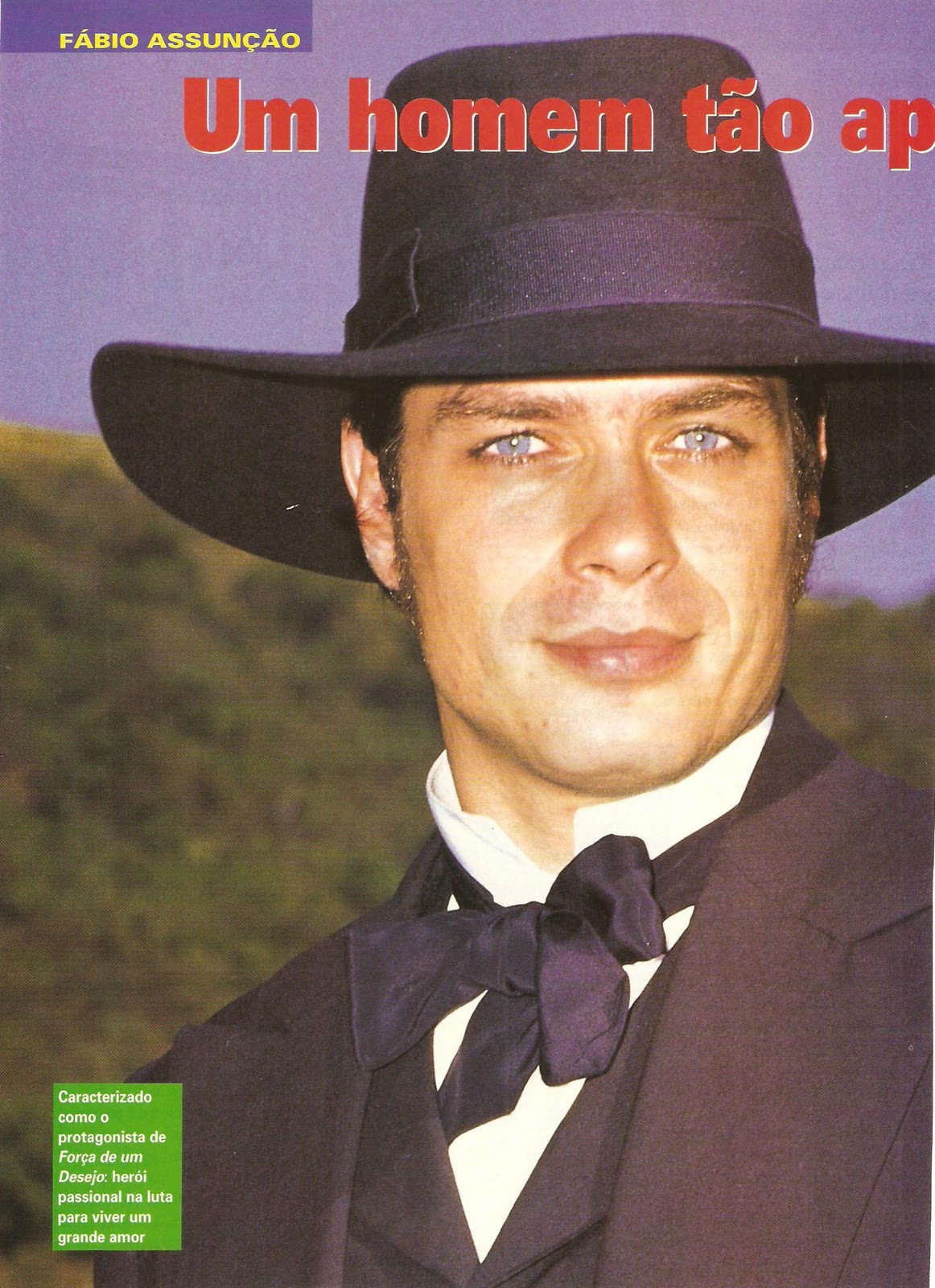 revista amiga & novelas: FÁBIO ASSUNÇÃO