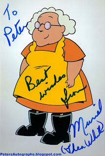 Peter's Autographs: Thea White Success!!!!