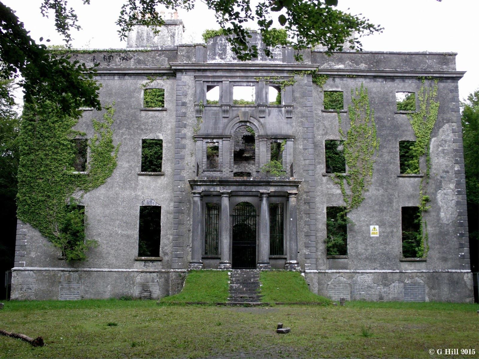 Ireland In Ruins: Moore Hall Co Mayo