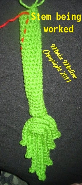 Crochet Living: Crochet an Oversized Long Stem Rose Scarf with Irish ...