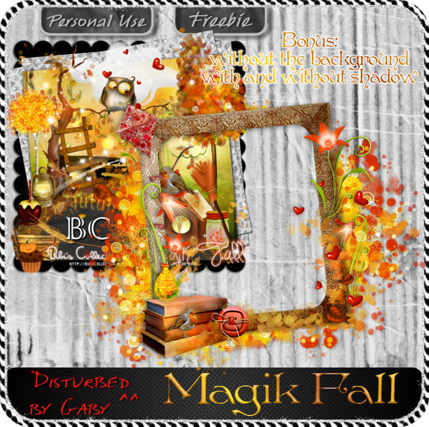 Disturbed PSP tutorials: Clusters frame and scene: Magik Fall