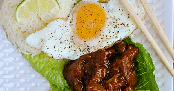 Loc Lac (Cambodian Beef with Lime) #eattheworld