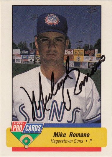 Daily Autograph: Mike Romano